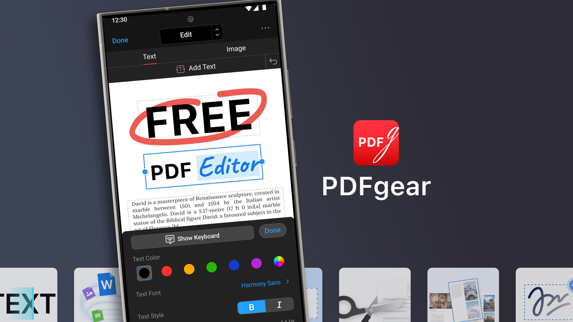 完全無料のAI対応PDF編集アプリ「PDFgear」、Android版をリリース 日本語対応も完璧 - AI-Watch
